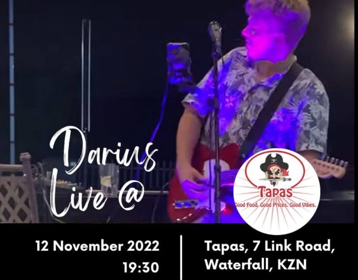 Darius Live @ Tapas | 12 November 2022 – Darius Live